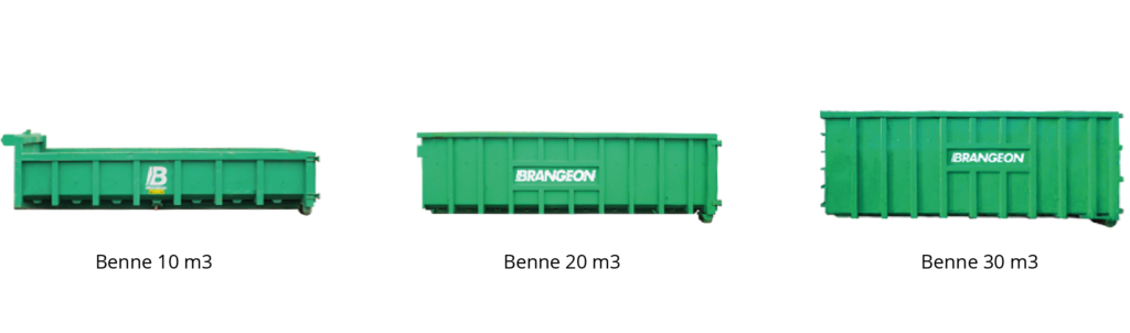 Location de benne à déchets verts et végétaux - Groupe Brangeon