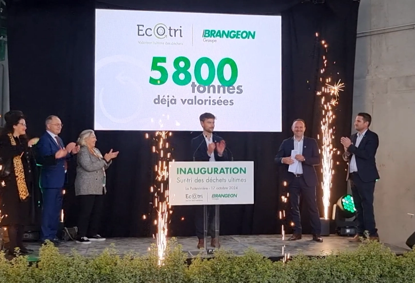 [Innovation] Inauguration d’Ecotri : notre installation de sur-tri des ...